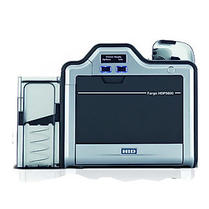 Fargo HDP5600 Single-Side ID Card Printer & Supplies Bundle with Card Imaging Software 93600