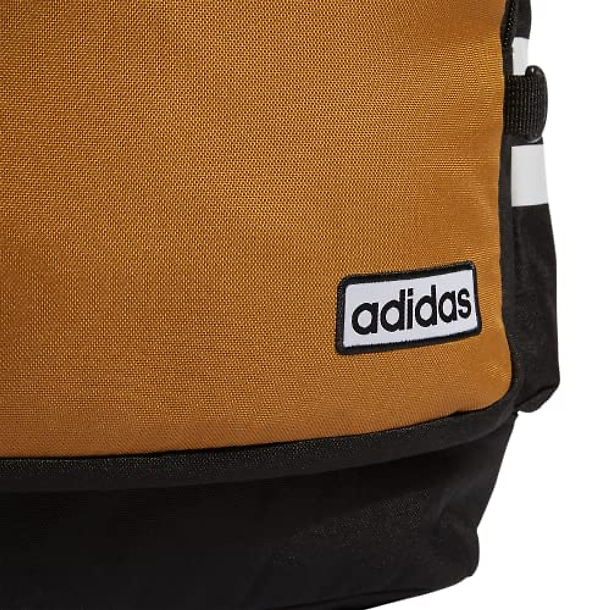 adidas Classic 3S 4 Backpack, Mesa Brown/Black/White, One Size