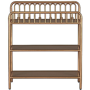 Little Seeds Monarch Hill Ivy Metal Changing Table, Gold