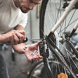 Angoily 2pcs Freestanding Pawl Jack Pawl for Bike Hub Bike Cassette Body Hub Pawl Spring Pawl for Bike Rear Hub Bike Component Part Bike Hub Pawl Bike Pawl Hub Claw Bike Accessories