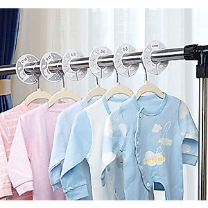 Lemonfilter 20 Pack Kids Velvet Hangers, Non-Slip Baby Clothes Hangers Space Saving Ultra Thin Toddler Children Hangers with 8 Pcs Baby Wardrobe Dividers(Beige)