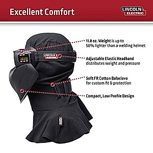 Lincoln Electric ArcSpecs Auto-Darkening Goggles/Mask - 4C Lens Technology - K4643-1, Black
