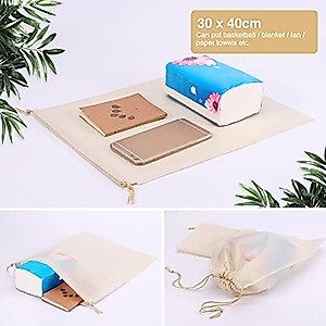 6-Pack Laundry Bags - Non-woven Drawstring Backpack - Drawstring Dirty Clothes Bag, 3 Sizes Heavy Duty Drawstring Bags, Travel Storage Drawstring Bags for Clothes, Shoes