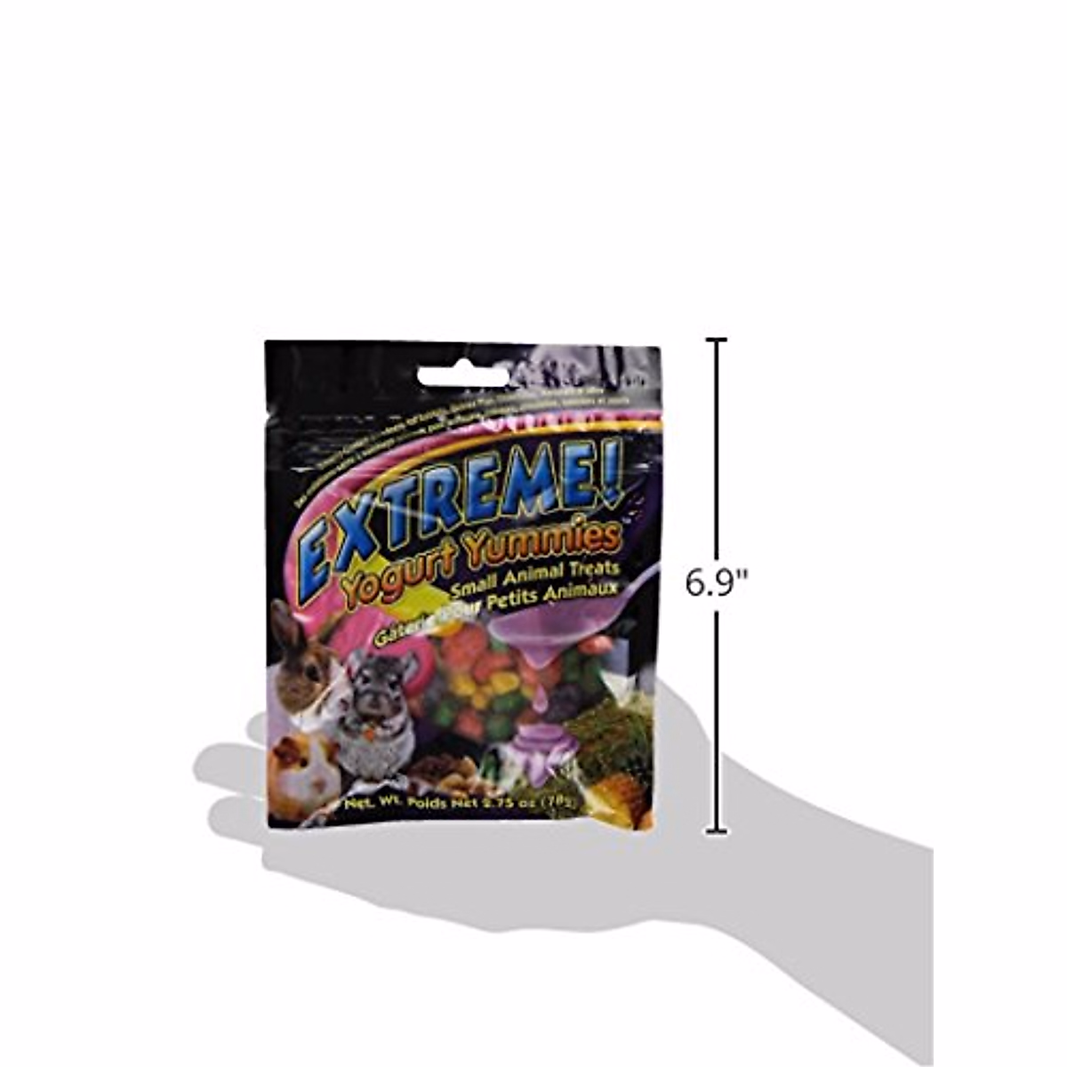 F.M.Brown'S 44495 Extreme Yogurt Yummies Small Animal Treat, 2.75-Ounce