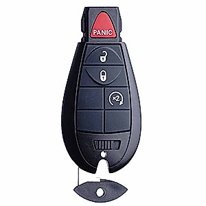 Key Fob FOBIK Replacement Compatible for Dodge Ram 1500 2500 3500 Truck Pickup 2009 2010 2011 2012 Journey Challenger Grand Caravan Jeep Grand Cherokee Commander Keyless Entry Remote Start Control