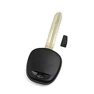 uxcell Replacement Car Uncut Transponder Ignition Key with 67 Chipped Toy44d-pt for Toyota