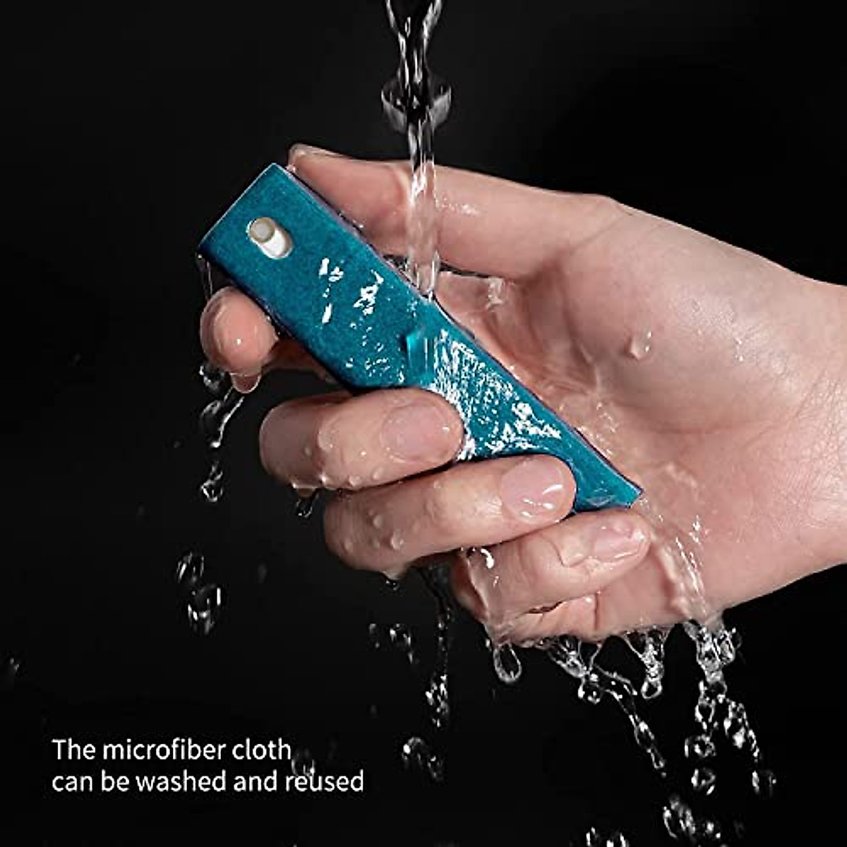 Acuvar 2 All in One Screen Cleaning Sprays with Microfiber and Phone Stand. Cleans and Removes Oil and Dirt from Smartphones, Tablets, LCD, LED Laptop, TV Screens, and More (Blue)