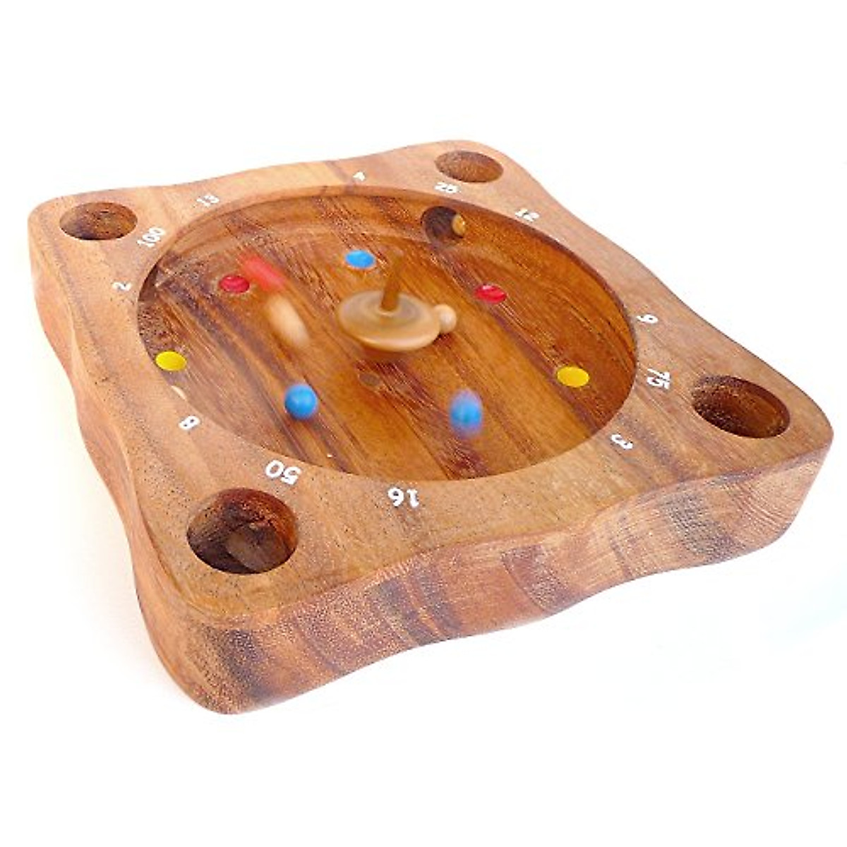 Logica Puzzles Art. Tyrolean Roulette - Board Game in Fine Wood for 2/4 Players