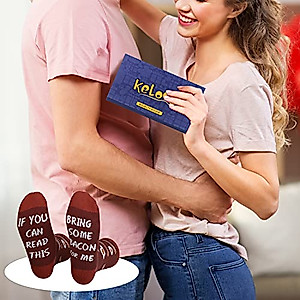 Kelool Funny Socks for Men, Great Gifts Idea for Men, Novelty Socks Birthday Gifts Idea for Teen Women Dad Men Husband Girls Dad Men Husband Teen Boys Women