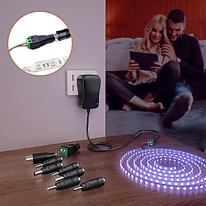 SoulBay 36W Universal AC Adapter 3V 4.5V 5V 6V 7.5V 9V 12V Multi Voltage Switching DC Power Supply Transformer with 8 Adapters for Household Electronics, 3000mA Max