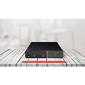 Lenovo M600 Tiny Dual Displays supported Computer (Intel Pentium up to 2.64GHz, 4G DDR RAM, 128GB SSD, WiFi, Bluetooth, HDMI, USB 3.0, Dual DisplayPort, Windows 10 pro) (Renewed)