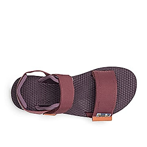 Columbia Women's Via Sandal Desert Nights, Antique Mauve/Squash, 8