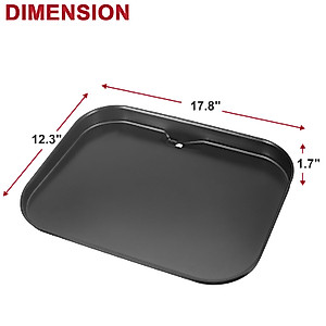 Griddle Plate for Ninja Woodfire Pro OG800 OG900 Series, Flat Top Griddle Plate for Ninja XSKGRDPLT Woodfire Pro Connect XL OG951 OG952 OG850 Outdoor Grill, Non-Stick Griddle Pan