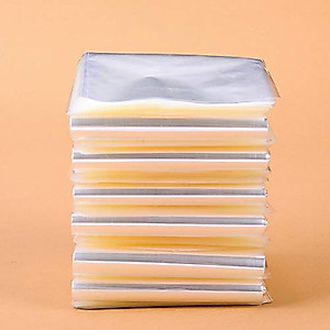 DOITOOL 300 Pcs Shrink Wrap Bags PVC Heat Shrink Film Bags Seal Wrapping Packaging Film Home Kitchen Ustensil Tool