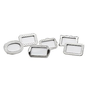 Godinger S/6 Frame Place Card Holders