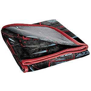 Jay Franco Marvel Miles Morales Gamerverse Be Greater Throw Blanket - Measures 46 x 60 inches, Kids Bedding - Fade Resistant Super Soft Fleece (Official Marvel Product)