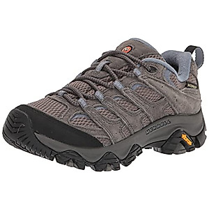 Merrell Women's Moab 3 Waterproof Hiking Shoe, Granite, 7.5
