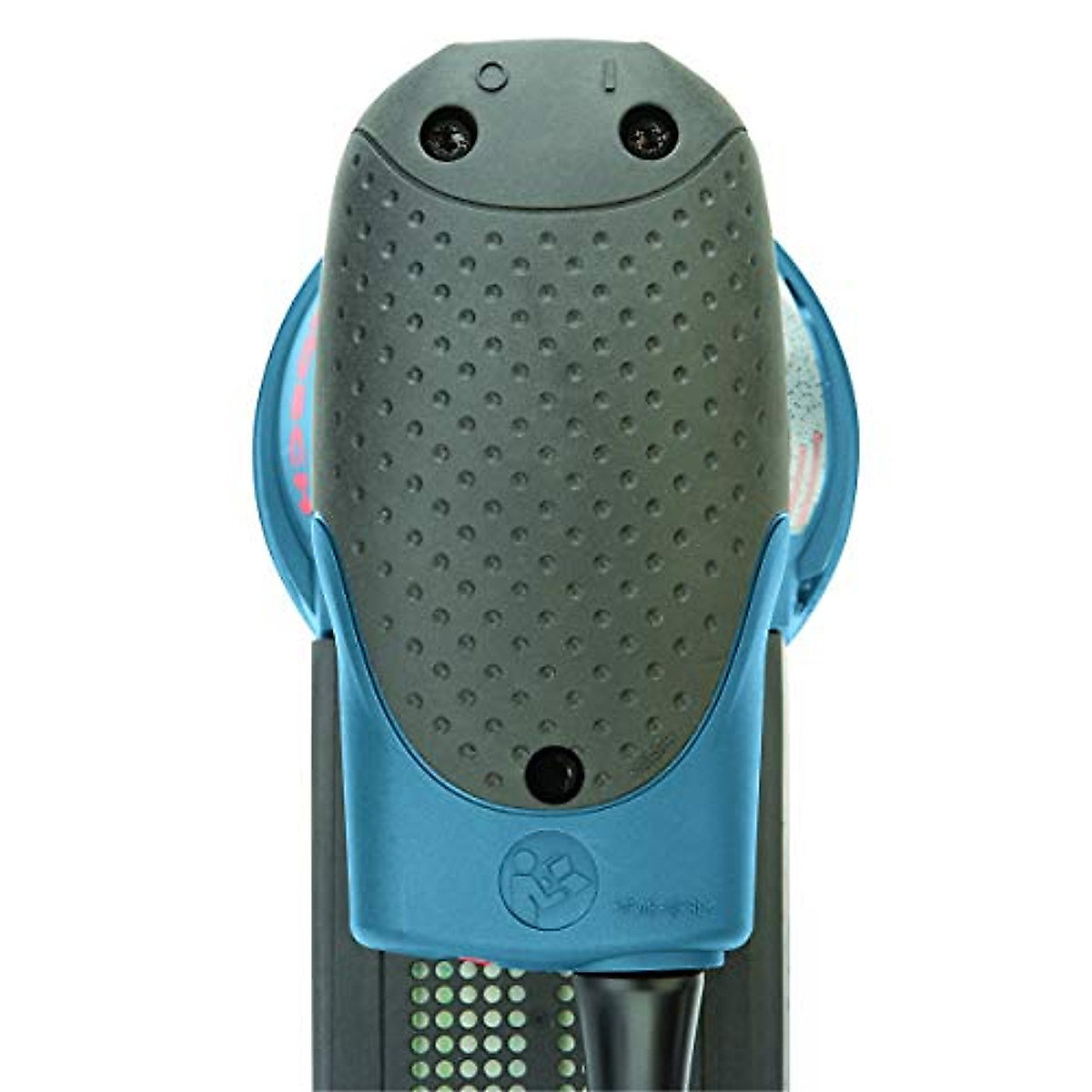 BOSCH ROS20VSC Palm Sander 2.5 Amp 5 In. Corded Variable Speed Random Orbital Sander/Polisher Kit with Dust Collector and Soft Carrying Bag, Blue