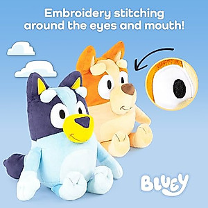 Bluey & Bingo Plush Pillow Buddy Set - Super Soft Character Pillows - Polyester Microfiber, 12 inches