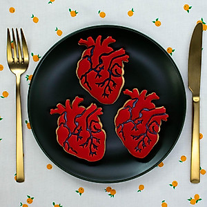Anatomical Heart cookie cutter, 1 piece - Bakerlogy