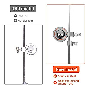 Bavnnro Professional Knife Sharpener Knife Sharpening Kit System, 360° Flip Design, Stainless Steel Home Knife Sharpening Kit Abrasive Holding System Tools with Whetstones