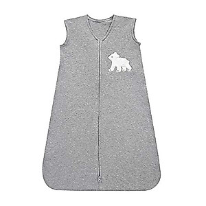 Lambs & Ivy Painted Forest 4-Piece Crib Bedding Set - Gray, Beige, White