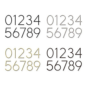 Distinctions by Hillman 844688 5-Inch Floating Mount House Bronze, Number 3