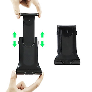 MWE 360 Photo Booth Accessories Bike Phone Mount,Mic Stand Phone Holder,Phone Clamp Mount, Pole Tablet Mount,Handlebar Tablet Holder,Suitable for Installation on Stand