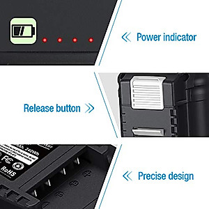 Powerextra 6.0Ah 40V Replacement Battery Compatible with Ryobi 40V RY40200 RY40403 RY40204 OP4015 OP4026 OP40201 OP40261 OP4030 OP40301 OP4040 OP40401 OP40501 OP40601 Cordless String Trimmer