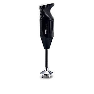 bamix Grill n Chill Immersion Hand Blender – 4 Stainless Steel Interchangeable Blades –400ml & 600 ml Beakers, Processor Attachment, Table Stand, Recipe Book, and Apron – 200 Watt with 2 Speeds