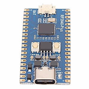 Development Board, PCB Material Type C Interface Stamp Hole Design 26 Pins RP2040 Plus Development Board for Computer