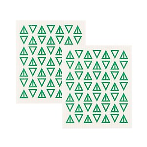 Ecologie Swedish Sponge Reusable Dishcloth, Greenbriar 2 Count