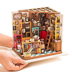 Rolife 1:20 Miniature House Kits-Tiny House Kit-DIY Miniature Dollhouse Kits for Adults-Model Building Craft Kits-Hobbies Gifts for Women and Men