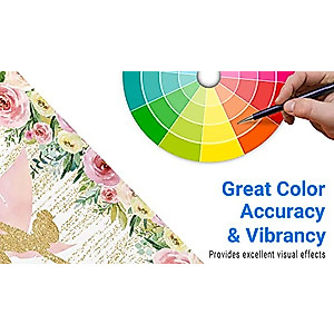 Funnytree Floral Fairy Birthday Party Backdrop for Photography Pink and Gold Fairy Tale Tea Flowers Wonderland Princess Girl Baby Shower Background Decoration Banner Supplies Photo Booth