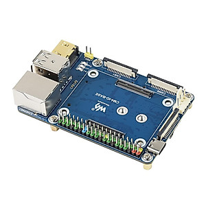 Mini IO Base Board for Raspberry Pi Compute Module 4 CM4, Onboard Multi Interfaces for Evaluating The Raspberry Pi CM4 Or Being Integrated Into End Products