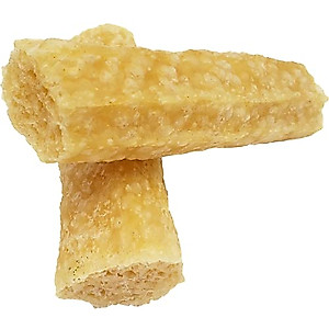 Yellow Yak Happy Teeth Dental Cheese Chew | USA Made | Lactose - Soy - Grain - Gluten Free | for All Dogs | 2 Dental Chews | Real Cheese Flavor