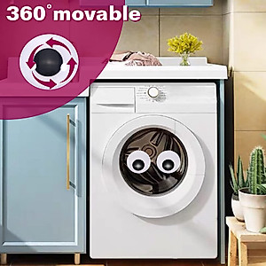 TOAOB 2pcs Giant Googly Wiggle Eyes Self Adhesive 7 Inch Large White Plastic Sticker Eyes for DIY Crafts Scrapbooking Christmas Decoration