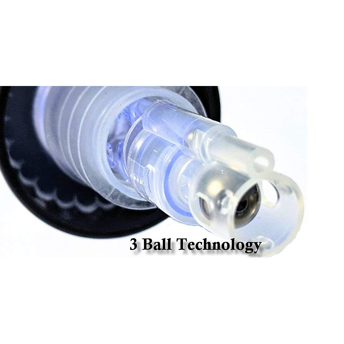 1/4 oz Clear (PP-14C) Measured Liqour Pourer - Precision Pour Liquor & Wine Bottle Pour Spout - (10-Pk) 100% USA Made - Pour The Perfect Cocktail with Our No Leak Bottle Spouts, Size 0.25 oz