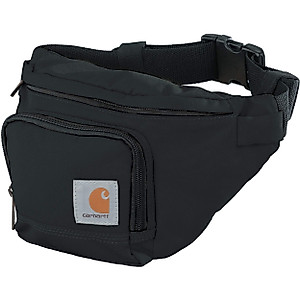 Carhartt Waist Pack, Durable, Water-Resistant Hip Pack, Black
