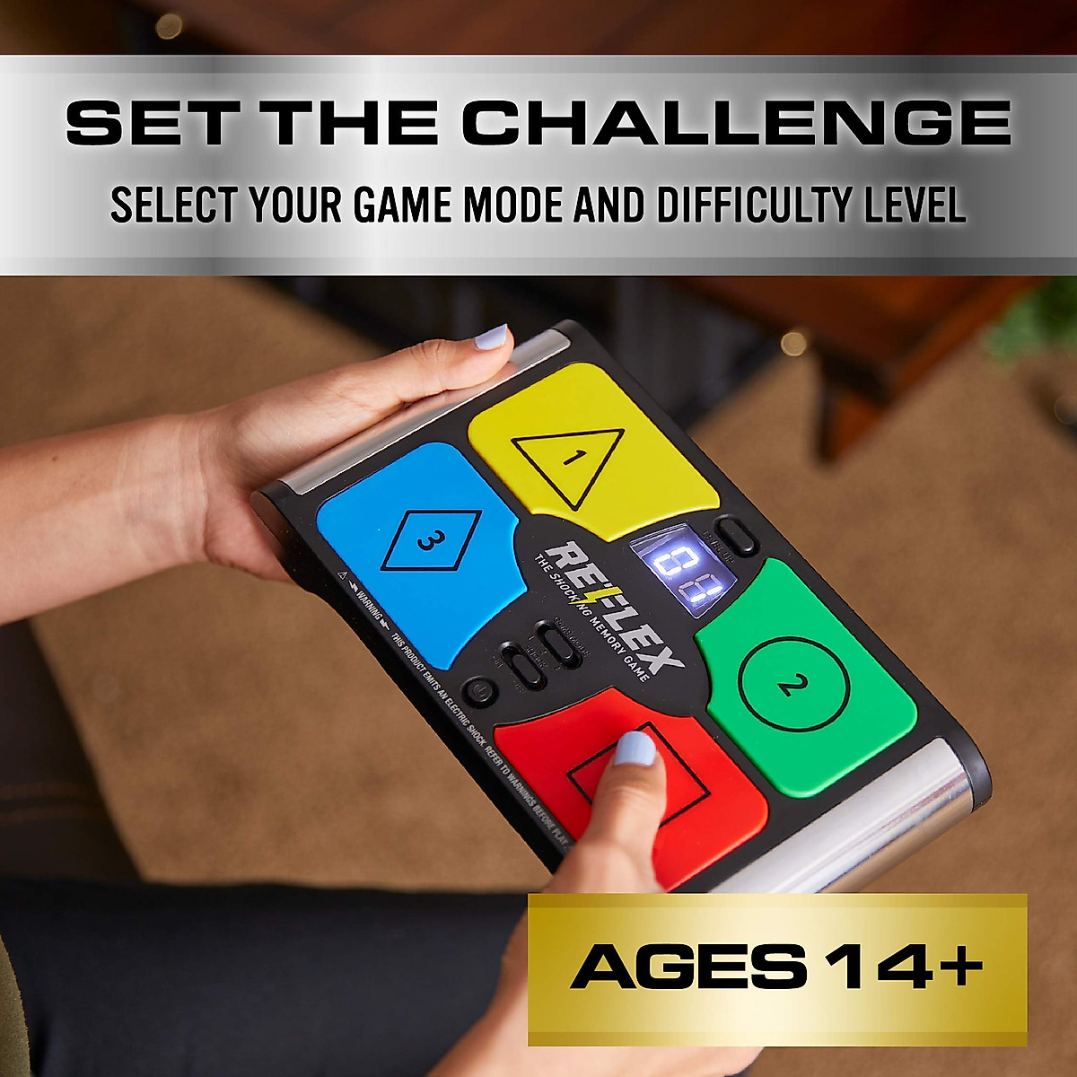 Paladone Reflex Shocking Memory Game - Electronic Memory Game with a Shock | Amazon Exclusive