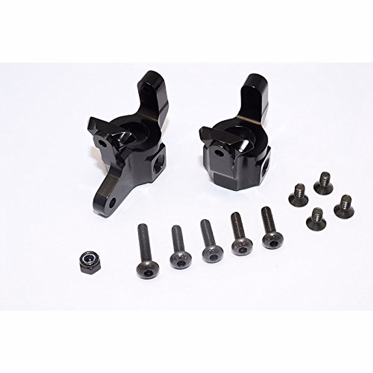 GPM For Vaterra K5 Blazer Ascender Upgrade Parts Aluminum C-Hub - 1Pr Set Black