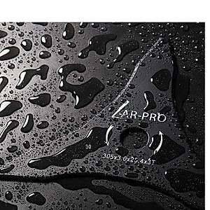 AR-PRO 12" x 3 Teeth Steel Brush Blades for Cutter, Trimmer, Weed Eater | Made from Carbon Steel, Cuts Like Butter