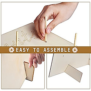 Milkary 2 Pack Donut Display Wall Stand, Reusable Donut Board for Doughnut Cake Wedding Christmas Birthday Baby Shower Party Decorations Gifts