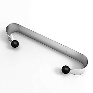 TSMST Paper Towel Holder Stainless Steel Under Cabinet/Wall-Mounted Paper Towel Rack for Kitchen, Bathroom, Easy to Install