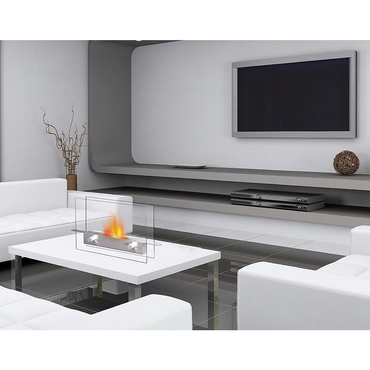 Anywhere Fireplace Table Top Fireplace - Metropolitan Model