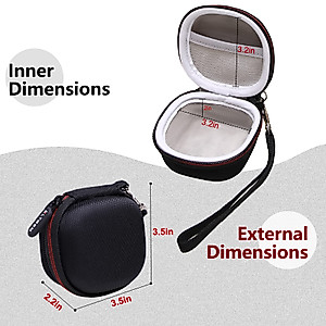 LTGEM EVA Hard Case for Soundcore by Anker Liberty 3 Pro Noise Cancelling Earbuds - Travel - Protective Carrying Storage Bag