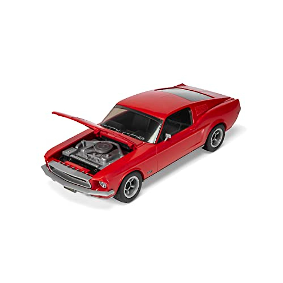 Airfix Quickbuild Ford Mustang GT 1968 Red Brick Building Plastic Model Kit Car J6035