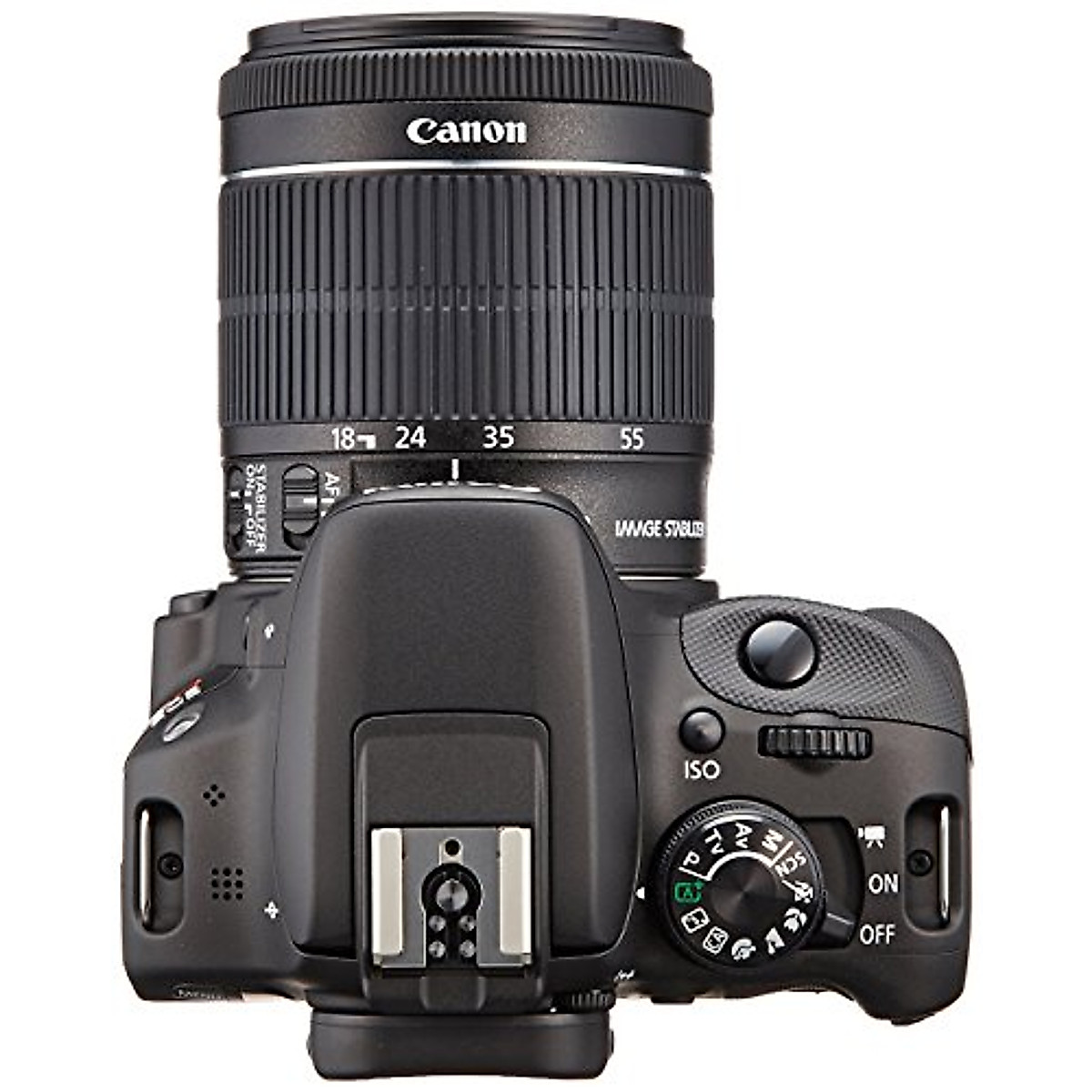 Canon DSLR Camera EOS Kiss X7 with EF-S18-55mm and EF-S55-250mm - International Version (No Warranty)