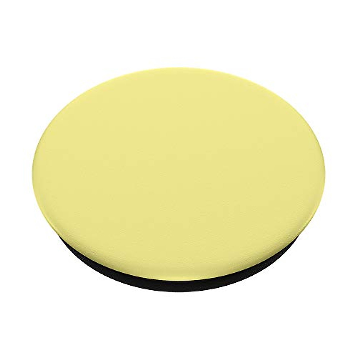 Simple Solid Color Chic Plain Pastel Light Yellow Design PopSockets Swappable PopGrip