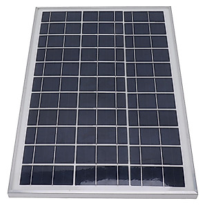 Solar Panel Set Panels Polycrystalline Charger High Efficiency Charging Board 25W 18V Charger Power for Battery Charger Battery Charging Solar Battery Chargers Charging Kits